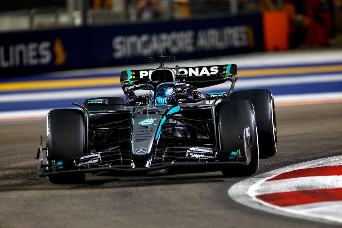 George Russell Wins in Singapore - Our Man Behind The Wheel